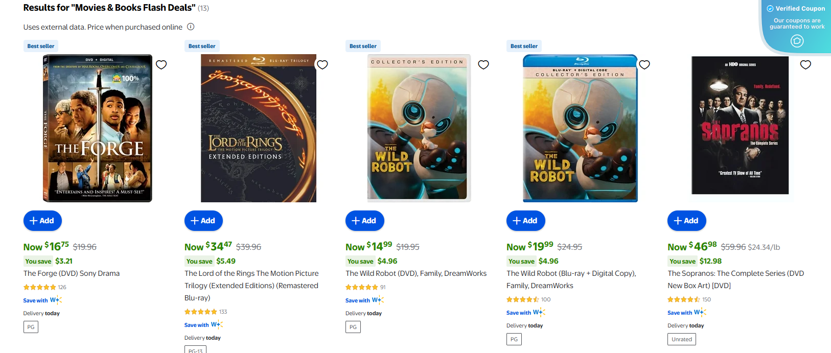 $10 Off Walmart Coupons & Promo Codes - April 2025