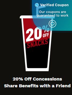 20% Off Cinemark Coupons & Coupon Codes - March 2025