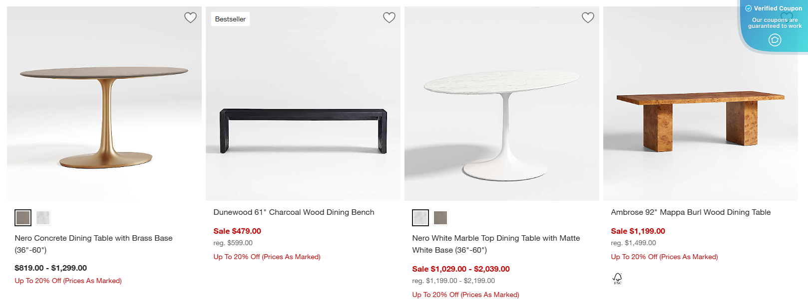 20% Off Crate and Barrel Coupons & Promo Codes - April 2025