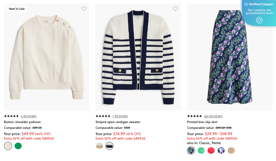 60% Off J Crew Factory Coupons & Promo Codes - April 2025