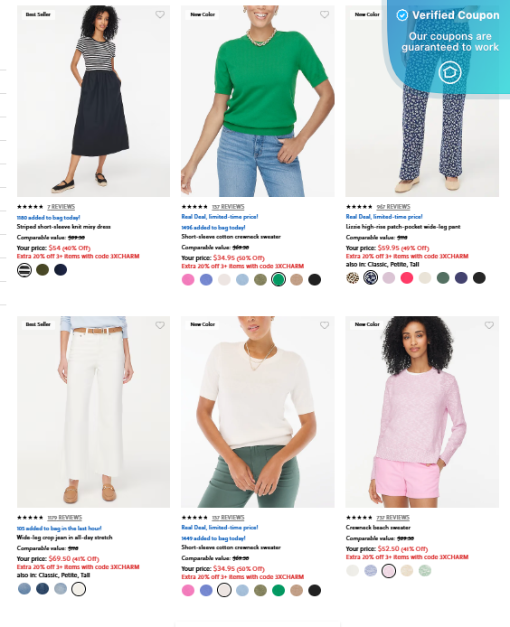 70% Off J Crew Factory Coupons & Promo Codes - April 2025