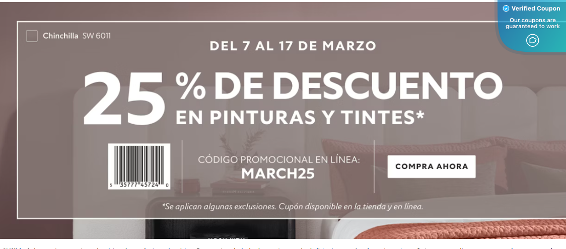 $10 Off Sherwin Williams Coupons & Promo Codes - April 2025