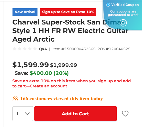 10% Off Guitar Center Coupons & Coupon Codes - March 2025