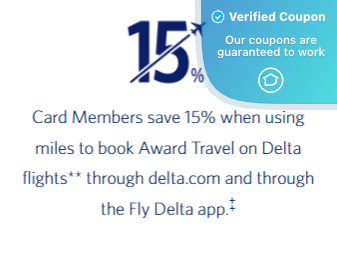 15% Off Delta Coupons & Coupon Codes - April 2025