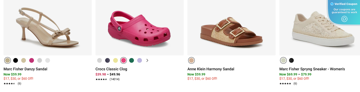 30% Off DSW Coupons & Coupon Codes - March 2025