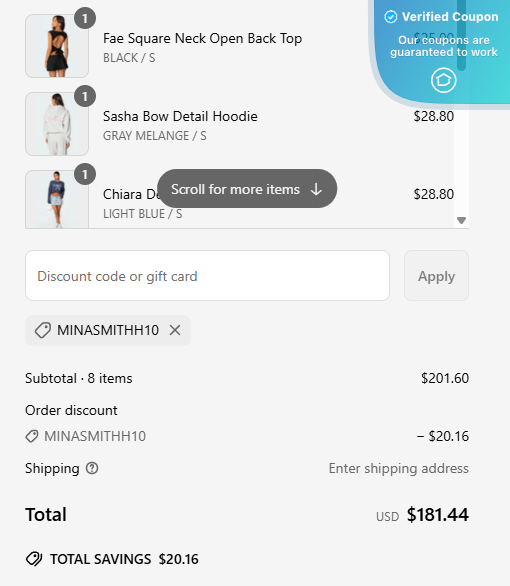 50% Off Edikted Coupons & Coupon Codes - April 2025