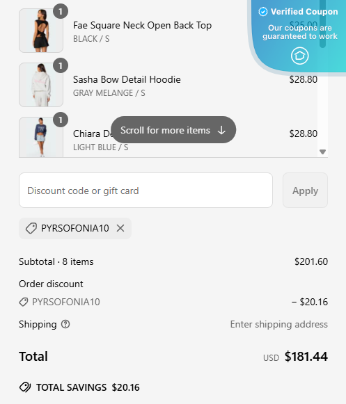 50% Off Edikted Coupons & Coupon Codes - April 2025