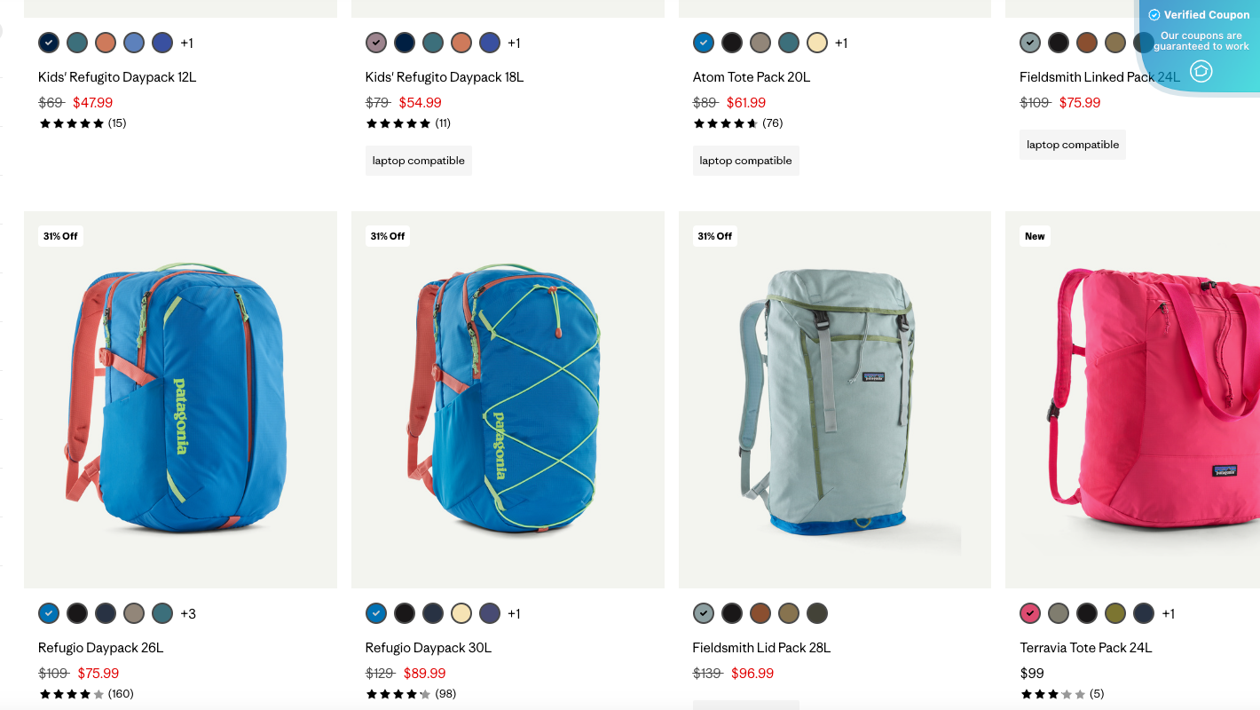 10% Off Patagonia Coupons & Promo Codes - March 2025