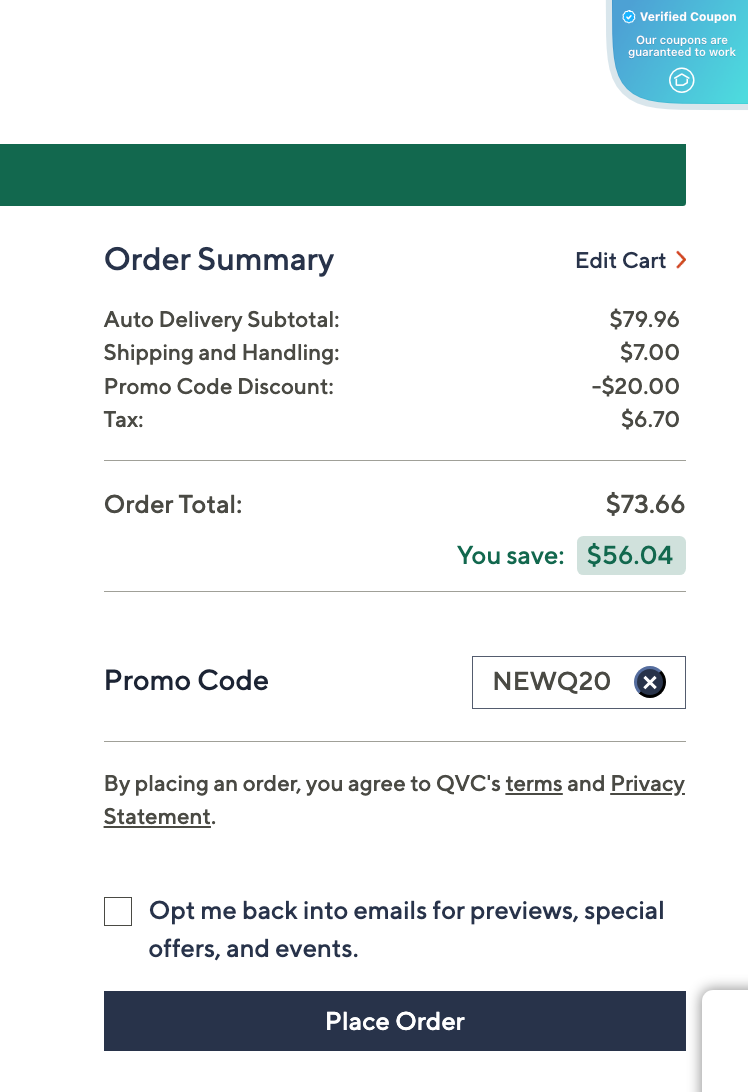 40% Off QVC Coupons & Promo Codes - March 2025