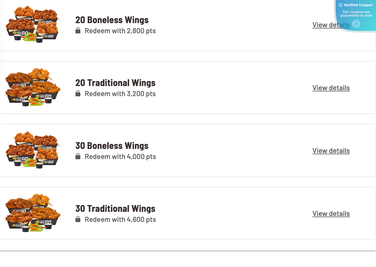 50% Off Buffalo Wild Wings Coupons & Promo Codes - April