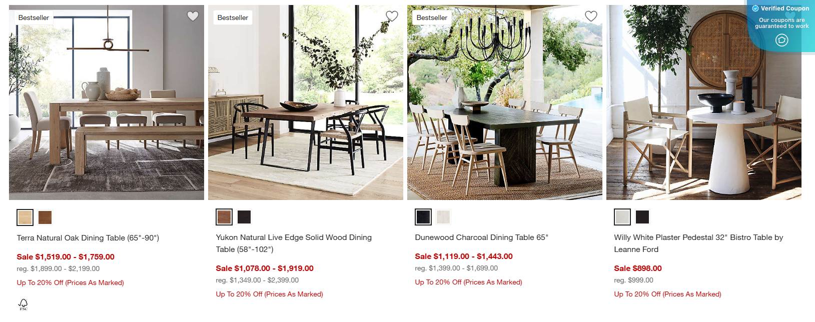 20% Off Crate and Barrel Coupons & Promo Codes - March 2025