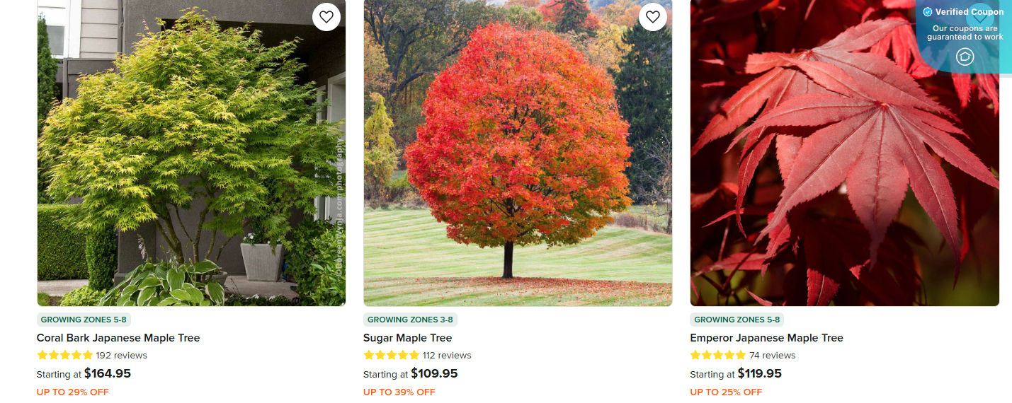30% Off Fast Growing Trees Coupons & Discount Codes - April 2025