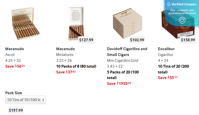 25% Off JR Cigars Coupons - March 2025