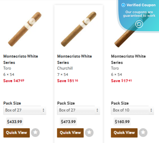 25% Off JR Cigars Coupons - April 2025