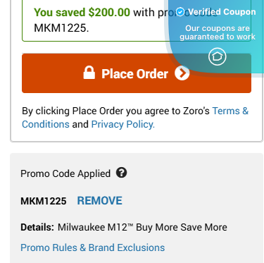 20% Off Zoro Coupons & Promo Codes + 4% Cash Back - April