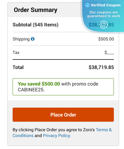 20% Off Zoro Coupons & Promo Codes - March 2025