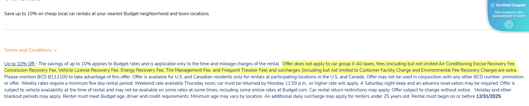 35% Off Budget Car Rental Coupons & Discount Codes - April