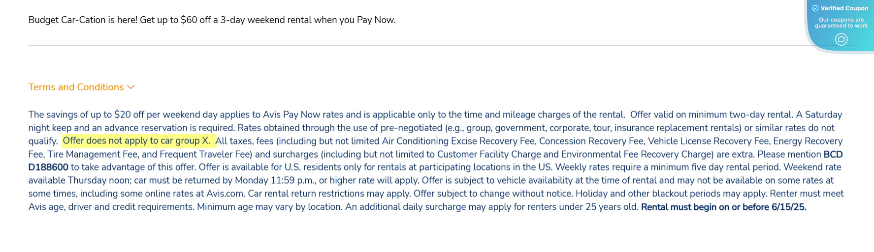 35% Off Budget Car Rental Coupons & Discount Codes - April