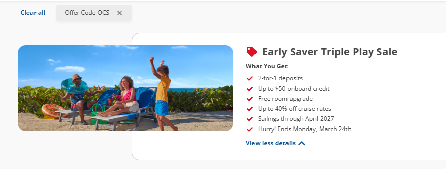 35% Off Carnival Cruise Coupons & Promo Codes - March 2025