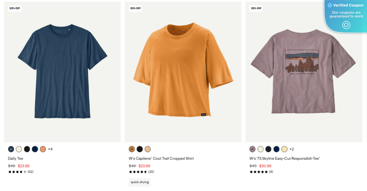 35% Off Patagonia Coupons & Promo Codes - April 2025