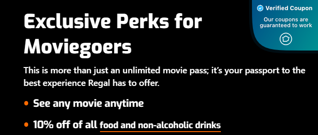 20% Off Regal Cinemas Coupons & Promo Codes - March 2025