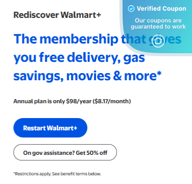 Walmart Coupons & Promo Codes: $20 Off - April 2025