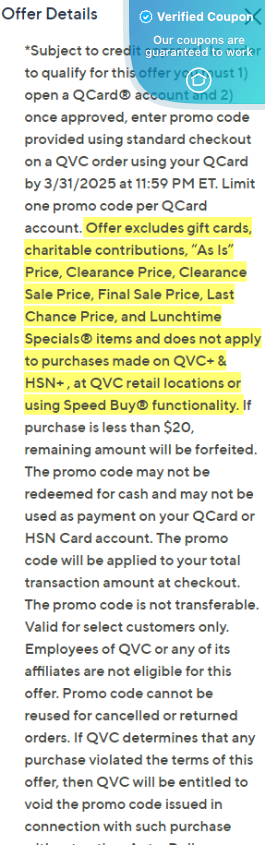 $25 Off QVC Coupons & Promo Codes + 9% Cash Back - April