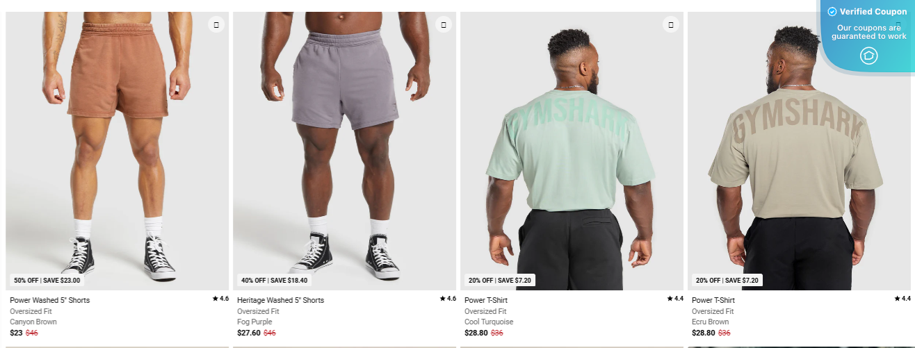 15% Off Gymshark Coupons & Discount Codes - April 2025