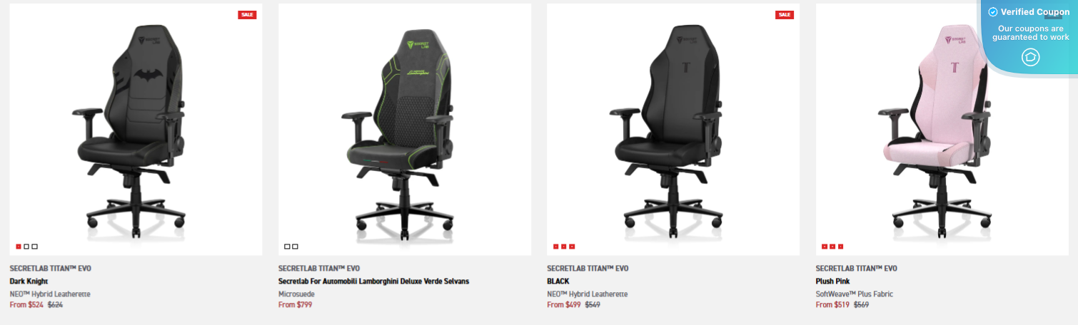 6% Off Secretlab Coupons & Discount Codes - May 2025