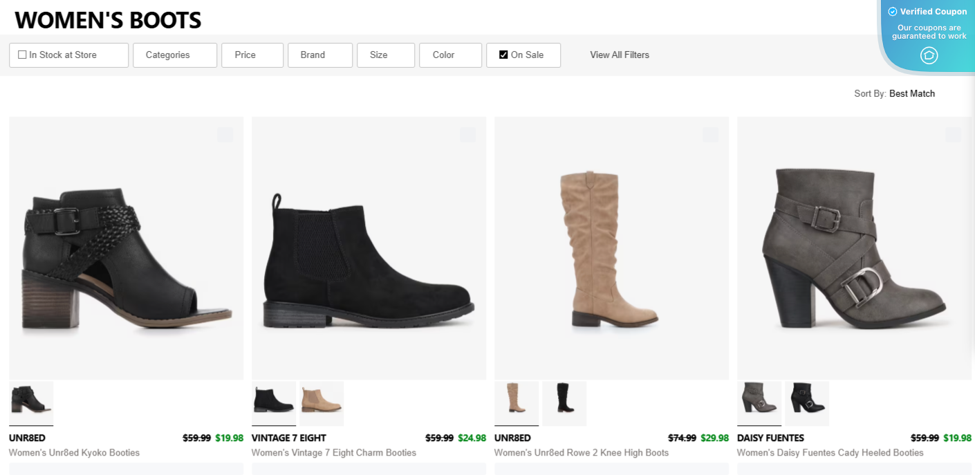 60% Off Shoe Carnival Coupons & Promo Codes - April 2025