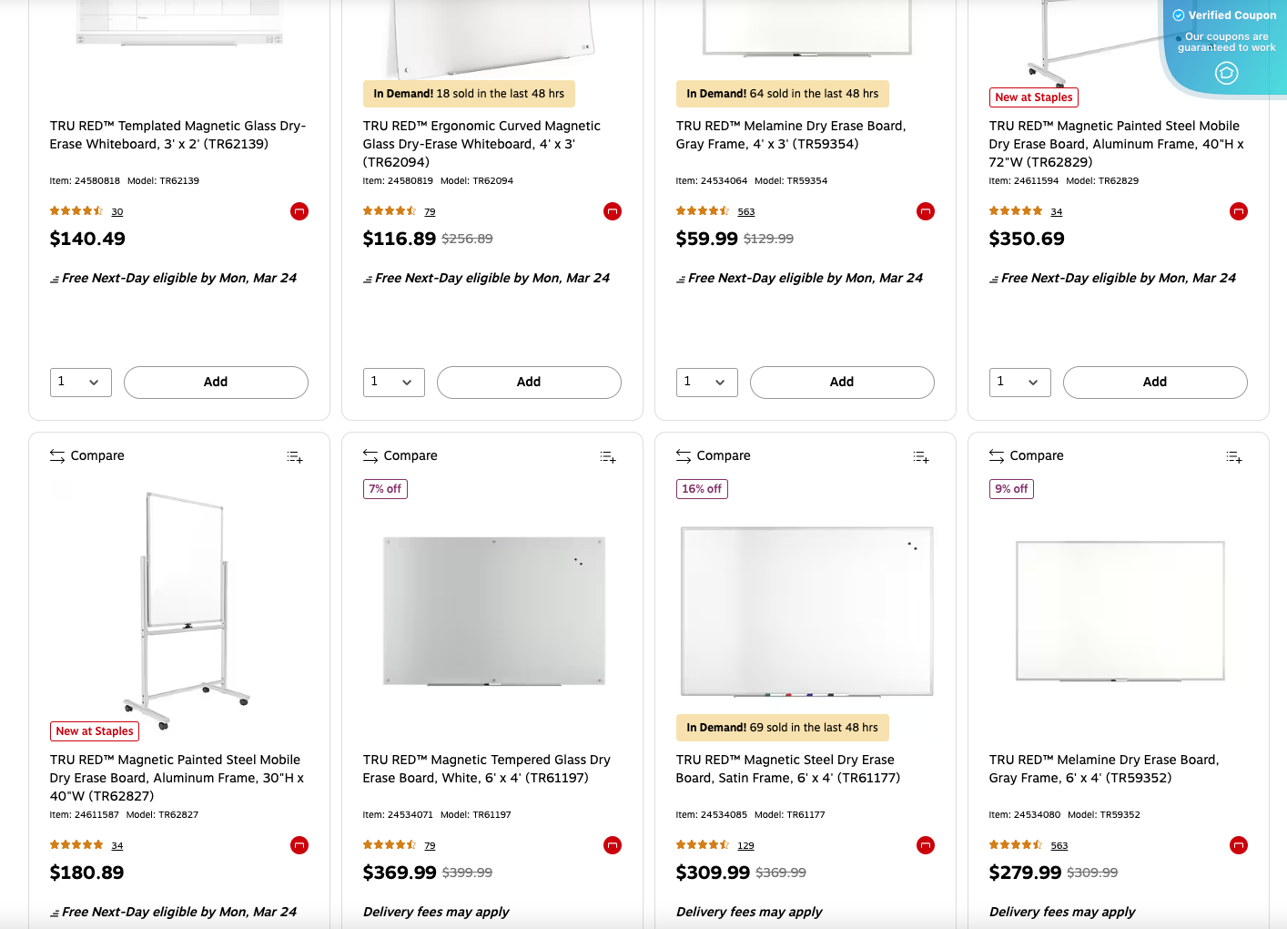 $15 Off Staples Coupons & Coupon Codes - March 2025