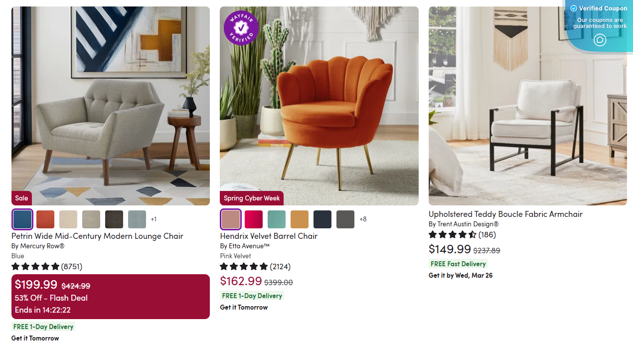 15% Off Wayfair Coupons & Promo Codes - April 2025