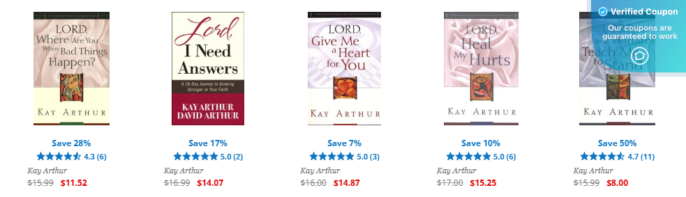 40% Off Christian Book Coupons & Promo Codes - March 2025