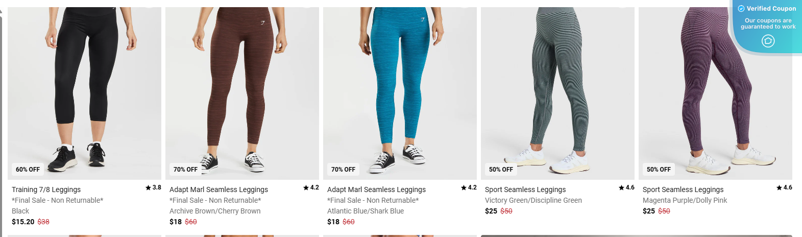 15% Off Gymshark Coupons & Discount Codes - April 2025
