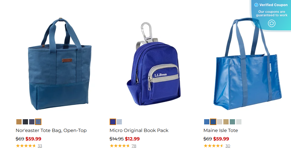 50% Off LL Bean Coupons & Promo Codes + 1.5% Cash Back