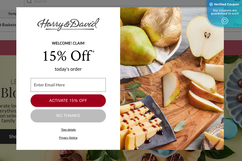 25% Off Harry and David Coupons & Promo Codes - April 2025