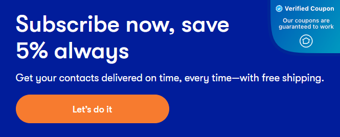 30% Off 1800Contacts Coupons & Promo Codes - April 2025