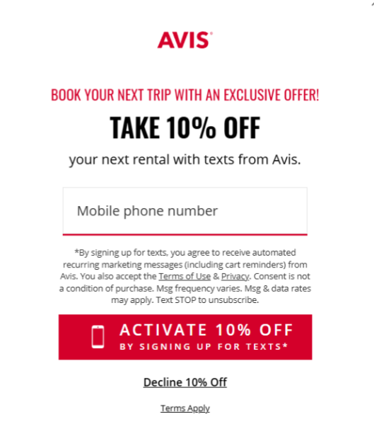 35% Off Avis Coupons & Discount Codes + 1% Cash Back