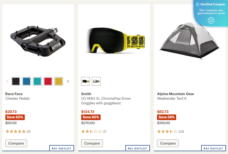 55% Off REI Coupons & Promo Codes - April 2025