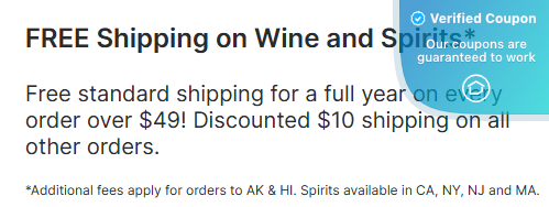 $20 Off Wine.com Coupons & Promo Codes + 9% Cash Back