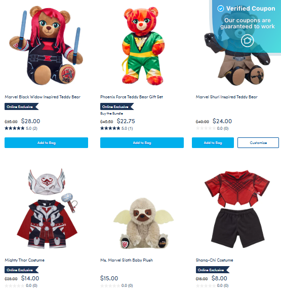 20% Off Build-A-Bear Coupons & Promo Codes - April 2025