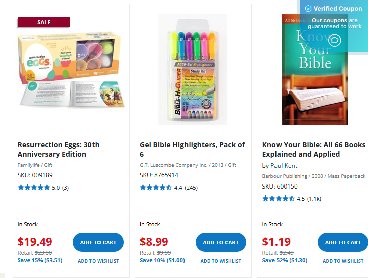 40% Off Christian Book Coupons & Promo Codes - April 2025