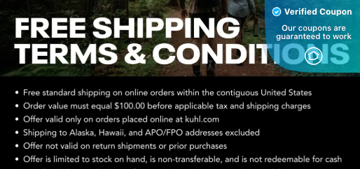 10% Off Kuhl Coupons & Discounts + 0.4% Cash Back - April