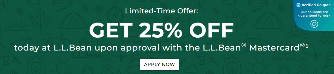 50% Off LL Bean Coupons & Promo Codes + 1.5% Cash Back