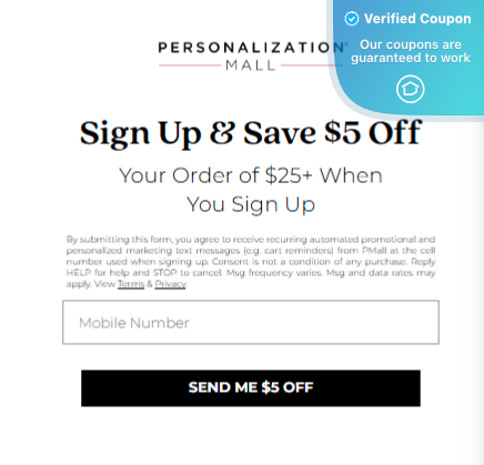 25% Off Personalization Mall Coupons & Promo Codes - April