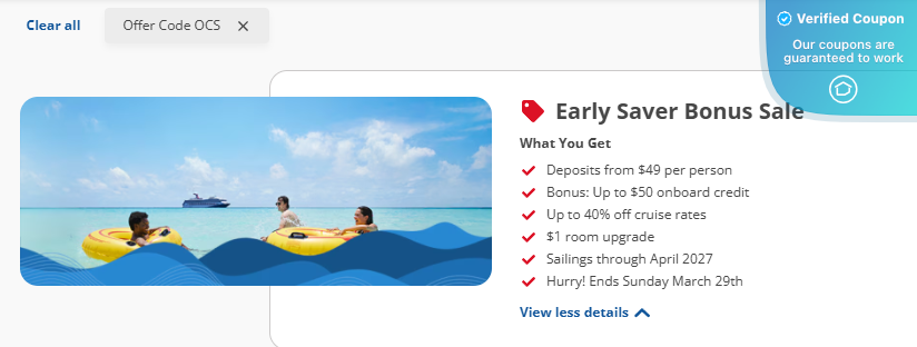 40% Off Carnival Cruise Coupons & Promo Codes - April 2025