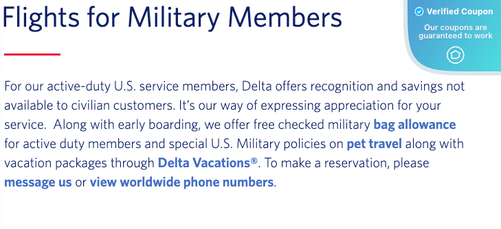 15% Off Delta Coupons, Promotions & Discounts - April 2025