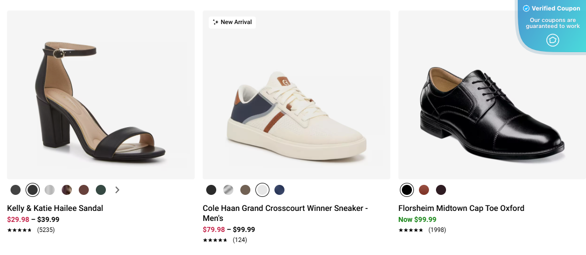 20% Off DSW Coupons & Promo Codes + 0.6% Cash Back - April