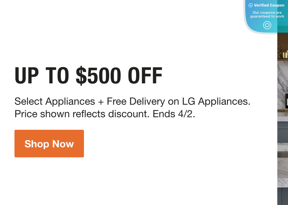 20% Off Home Depot Coupons & Promo Codes - March 2025