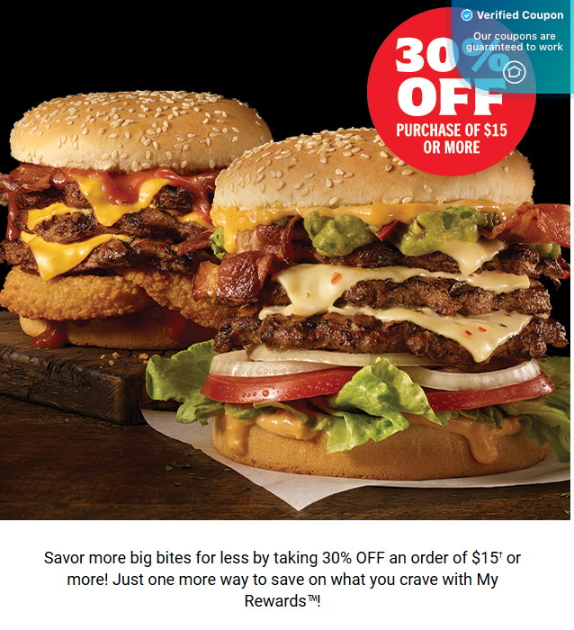 50% Off Carl's Jr Coupons, Specials & Deals - April 2025